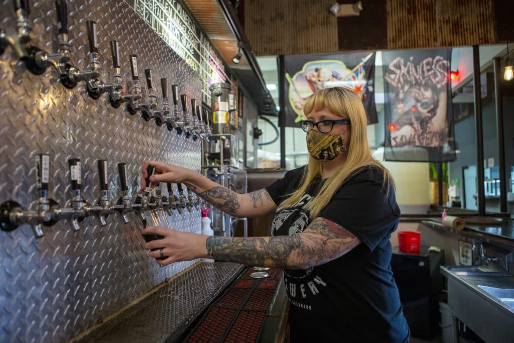 Denver's only female-owned metal bar Black Sky Brewery is powering ...